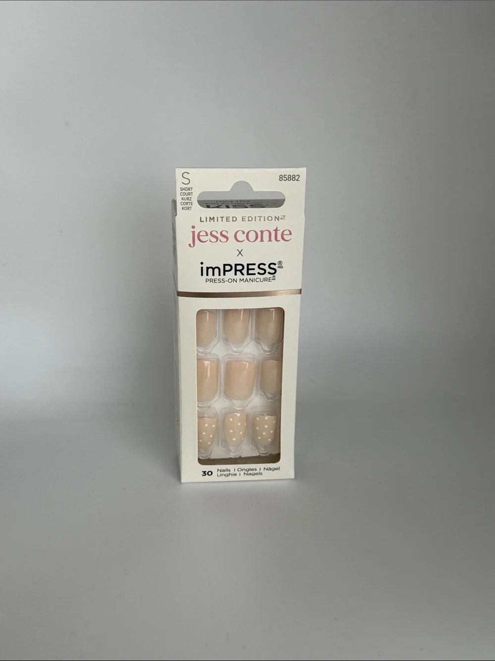 imPRESS | Makeup | Ultra Rare Impress Jess Conte Presson Nails In Nude ...
